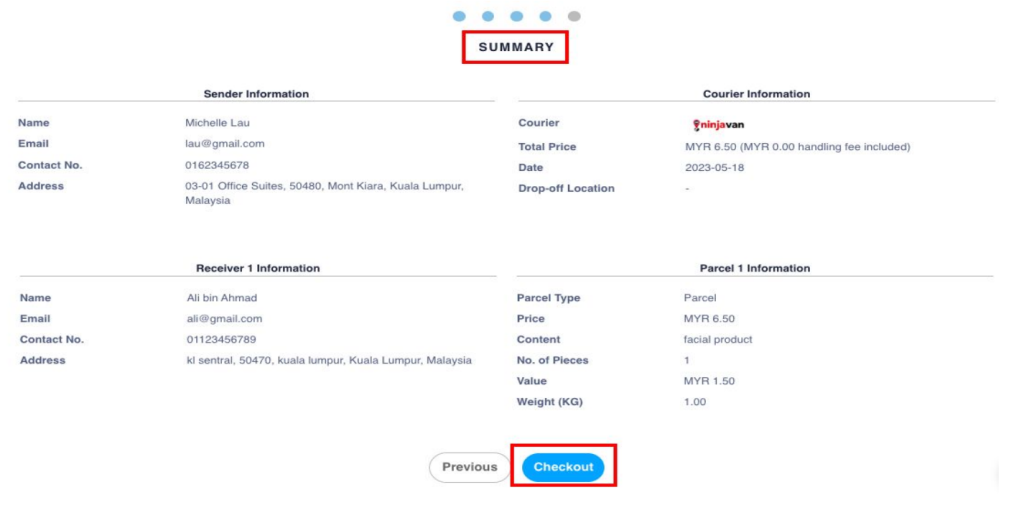 How to Deliver Your Parcel from Payex