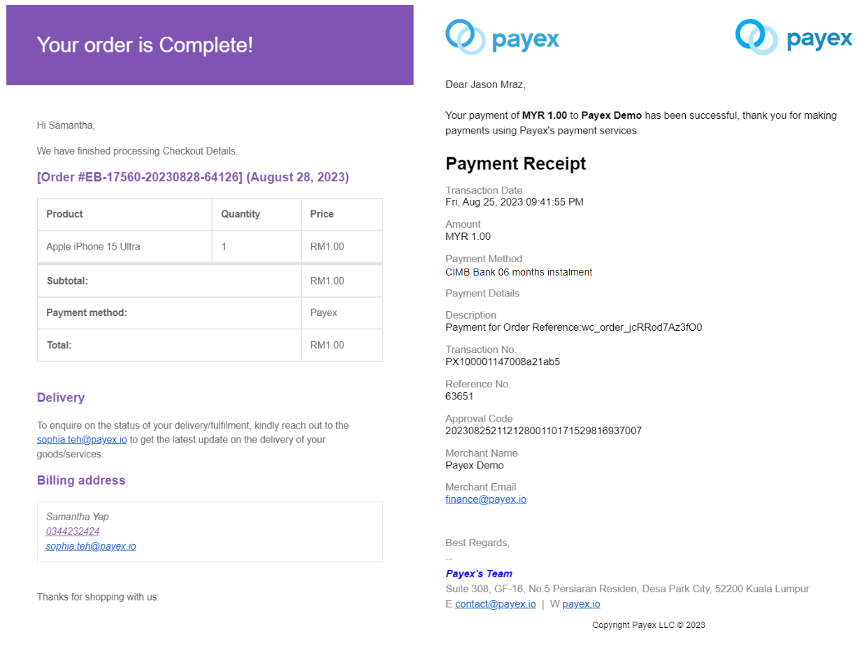 How to pay via Credit Card Instalment link [Customer journey guide ...