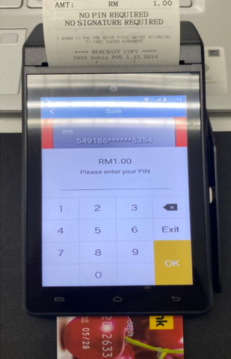 How to use Payex Card Terminal Machine (N910) – Payex is now Xendit