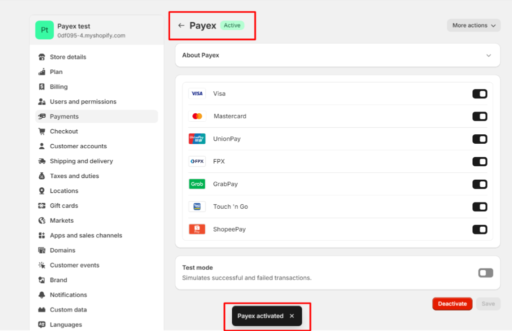 Shopify Ready Plugin – Payex is now Xendit