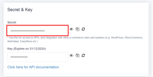 Authentication – Payex is now Xendit