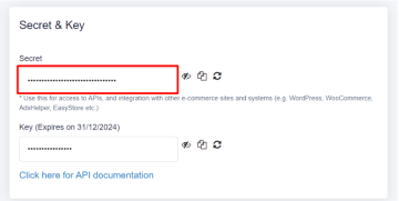 Authentication – Payex is now Xendit